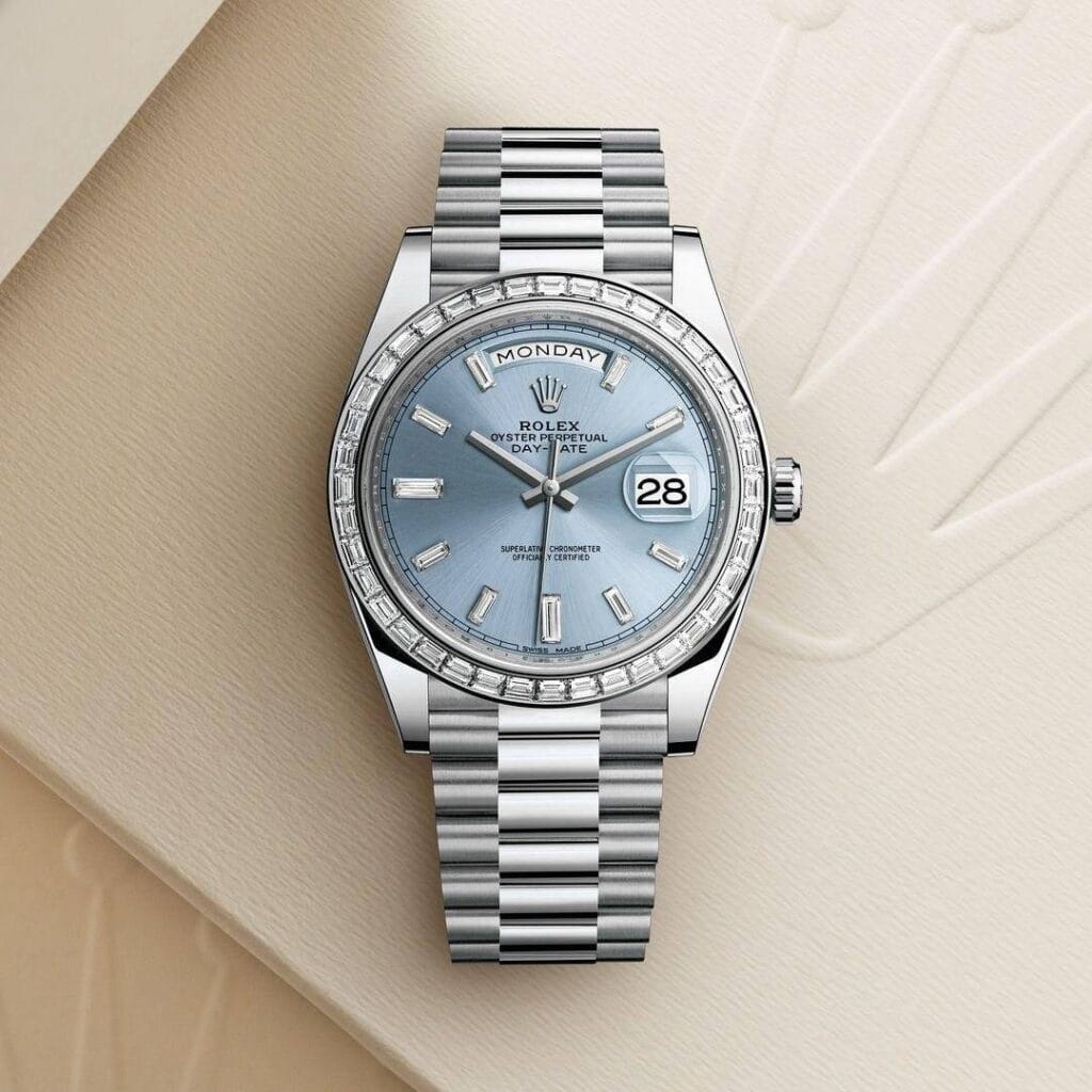 Rolex Day Date Ice Blue - shonzone